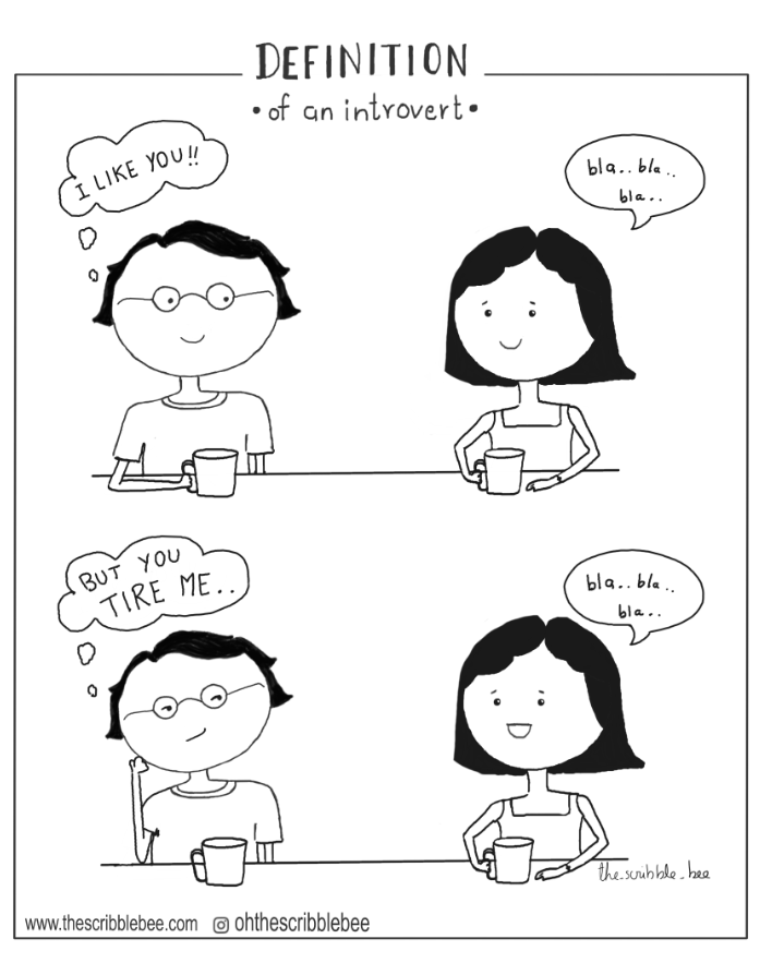 Definition of an Introvert – The Scribble Bee