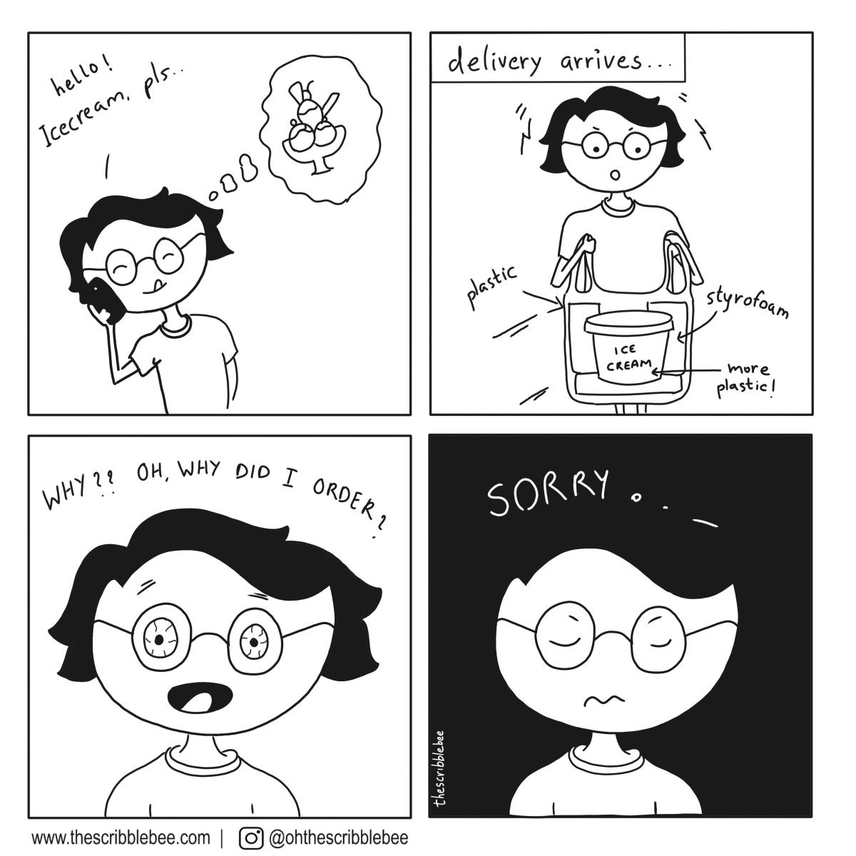 Ordering In – The Scribble Bee