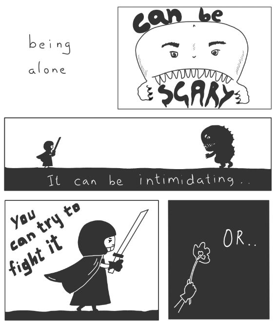 Being Alone.. – The Scribble Bee