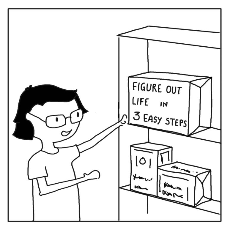 Figuring Out Life in 3 Easy Steps – The Scribble Bee